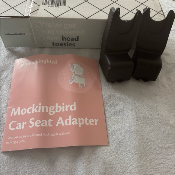 mockingbird | Other | Mockingbird Car Seat Adapter Black | Poshmark